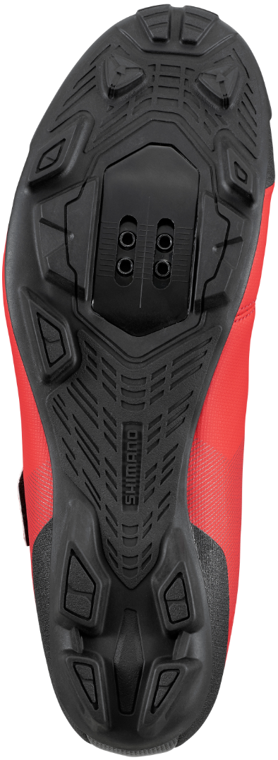 Buty MTB Shimano XC100 (czerwone) | BMSBIKE.com