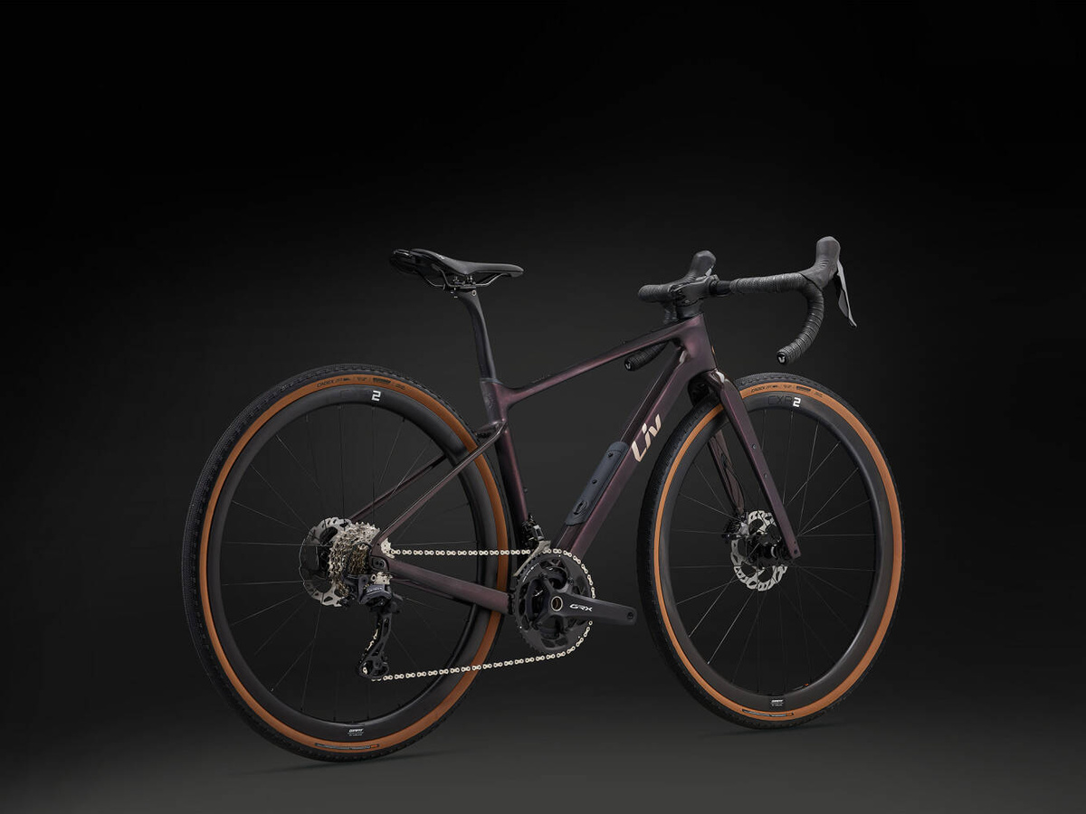 Rower gravel damski Giant Liv Devote Advanced 0 (2024) Tiger Red ...